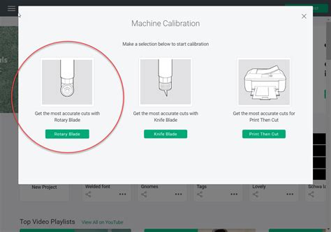 Cricut Maker Rotary Blade Calibration Help Center