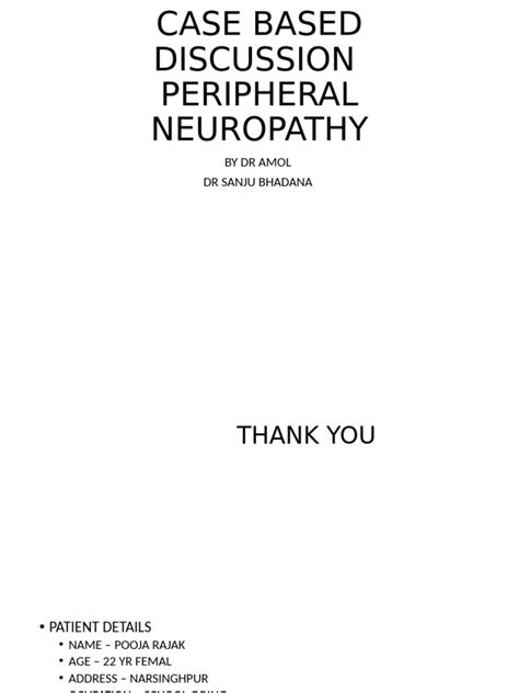 Dr Bhadana Pdf Axon Peripheral Neuropathy