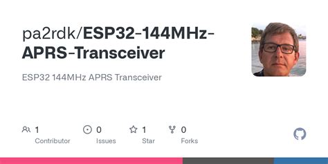Github Pa2rdk Esp32 144mhz Aprs Transceiver Esp32 144mhz Aprs