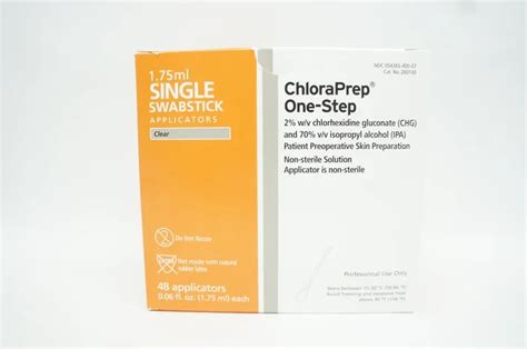 Carefusion 260100 Chloraprep Single Swabstick 175 Ml Applicator X