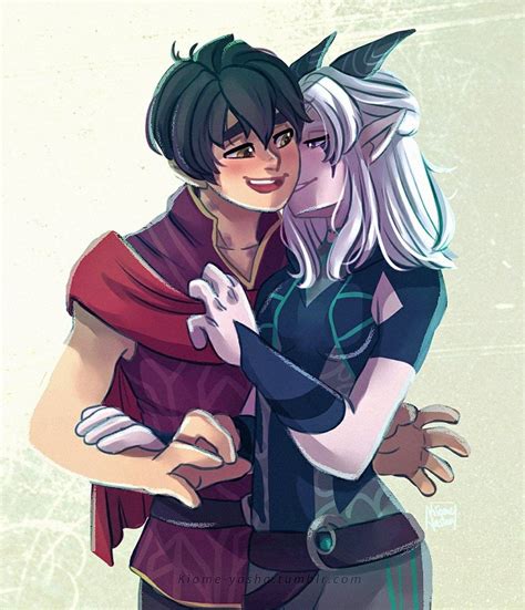 The Dragon Prince Calum X Rayla Ezran X Aanya Dragon Prince Callum