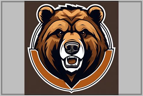 Bear Mascot Logo Graphic By Forhadx5 · Creative Fabrica