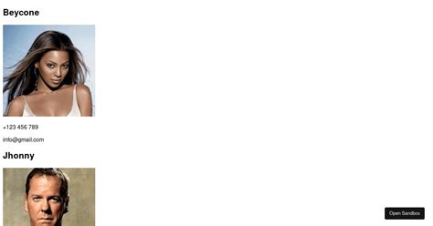 React Props Codesandbox