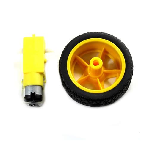 Ecuarobot 📍 Motorreductor Y Llanta Para Carros Con