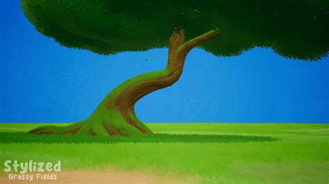 Stylized Grassy Fields Environment Unreal Engine By ILoveYourFace