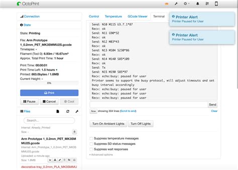 Paused For User Support Development Octoprint Community Forum