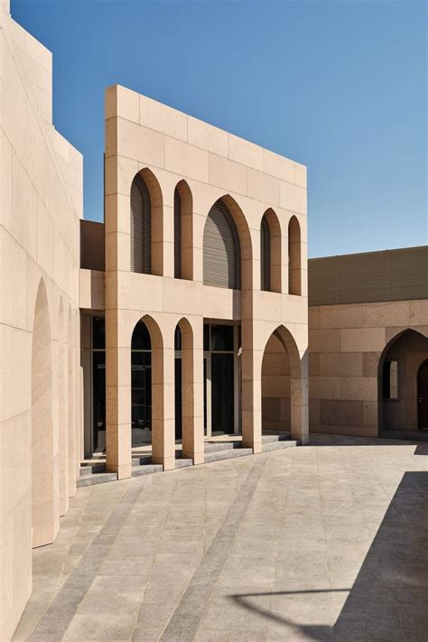Babnimnim Design Studio Encloses Kuwait Mosque Within Rotated Square Babnimnim Design Studio Encloses Kuwait Mosque Within Rotated Square