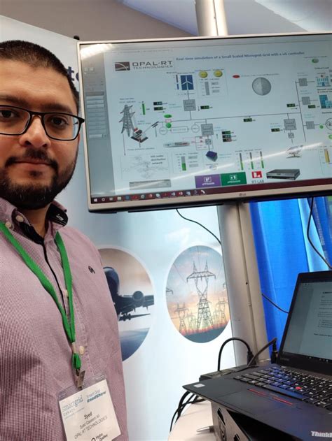 Syed Qaseem Ali On Linkedin Presenting A Microgrid Controller Testbed
