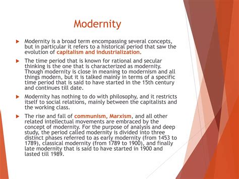 Modernity Pptx