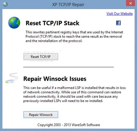 Xp Tcpip Repair Download Softpedia