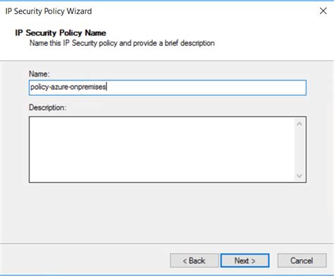 Azure ExpressRoute Private Peering Configure IPsec Transport Mode Windows Hosts Microsoft Learn