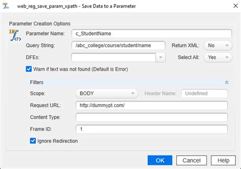 Web Reg Save Param Xpath Correlation Of Response XML In LR