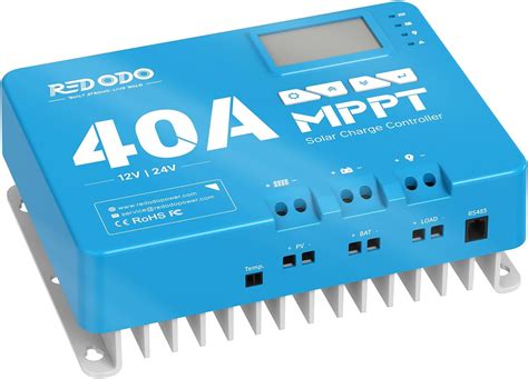 Amazon Lvyuan（リョクエン）mppt 20aソーラー充電コントローラー 最大電力点追従型 Mppt 12v 24v 自動 Bt 1 モジュール 遠隔操作 Ml2420