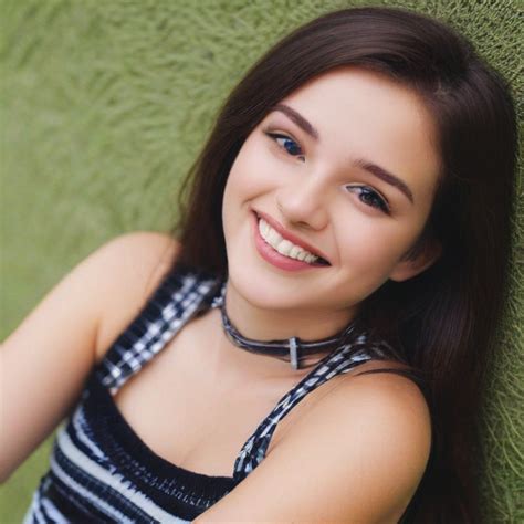 Girl Cute Laying Down Braces