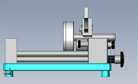 同心度测量仪装配体 Solidworks 2012 模型图纸下载 懒石网