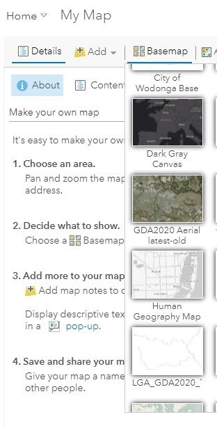 Solved Cant Switch Basemaps In Different Projection Esri Community