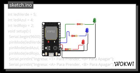 Practica Wokwi ESP STM Arduino Simulator