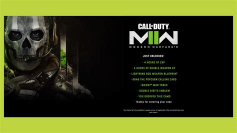 New Mw3 Code Gives You 4 Hours Of 2xp And You Can Claim It Twice
