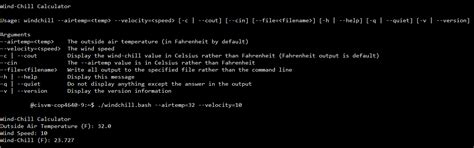 github lukesanchez windchill calculator bash script that calculates
