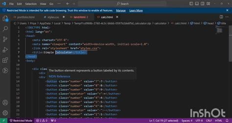 [video] Padma Priya R On Linkedin Excited To Share My Completed Calculator Website Project 🧮
