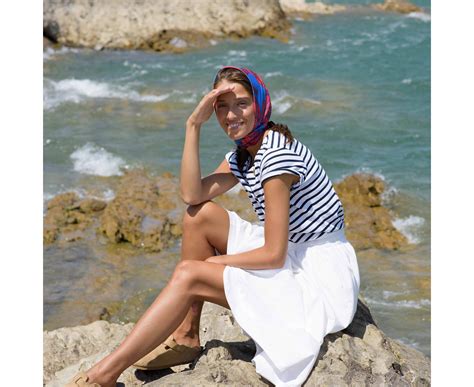 შარფი ყაყაჩო ლურჯი