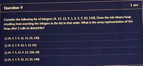 Solved Question 7 1 Pts If The Numbers 6 14 And 24 Are Chegg Com