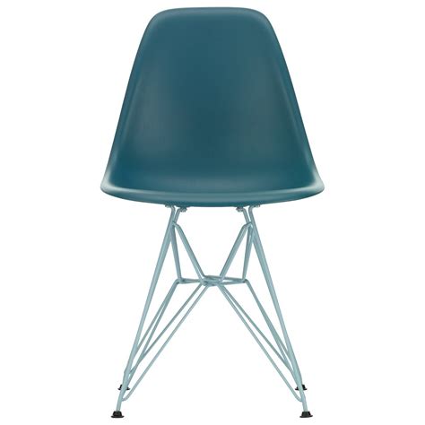 Vitra Eames Dsr Chair Sea Blue Sky Blue Pre Used Design Franckly