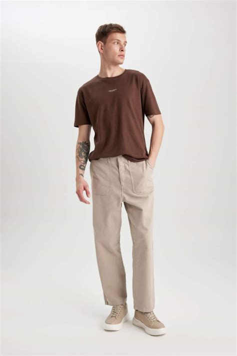 رمادي رجل بنطلون باجي 2996908 Defacto