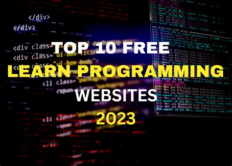 Top 10 Best Websites To Learn Programming For Free In 2023 By Ahmad