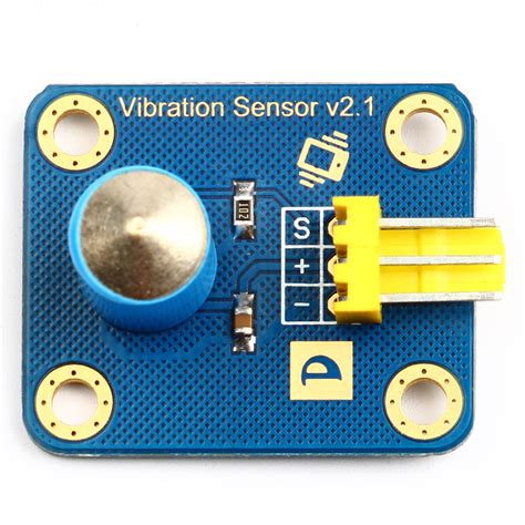 Arduino 震动传感器 数字传感器 震动开关 电子积木 蓝 电子配件历史宝贝智能机器人组件奥松机器人基地 Alsrobot 哈尔滨奥