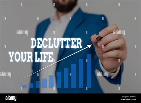 Text Sign Showing Declutter Your Life Business Photo Showcasing To