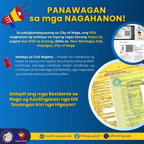 Office Of The City Civil Registrar City Of Naga Official Website