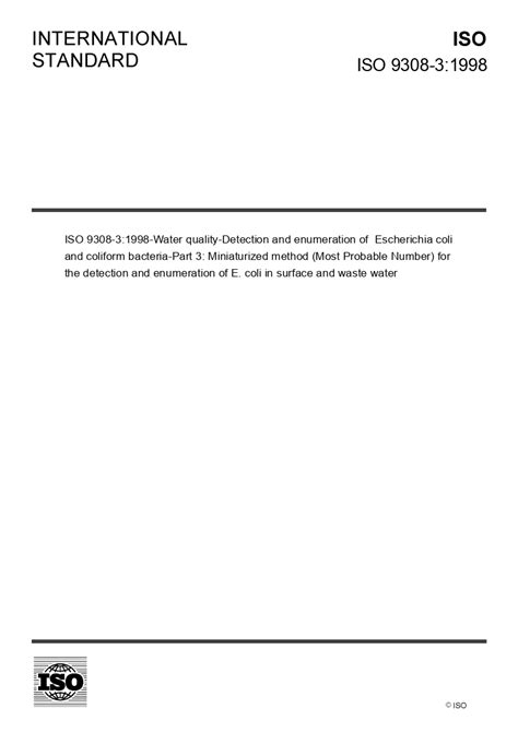 Iso 9308 3 1998
