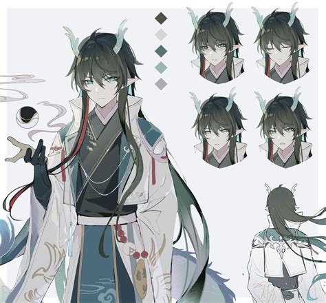 Dan Heng And Dan Heng Honkai And 1 More Drawn By Yue Shemika98425261