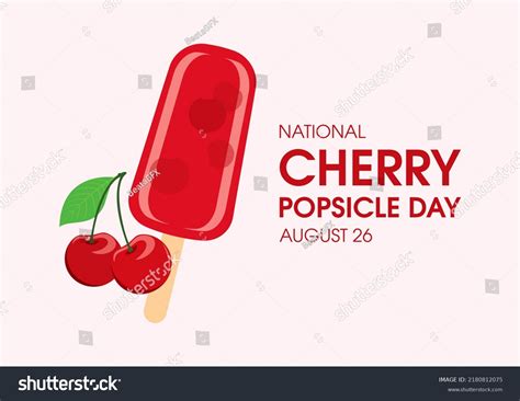 110 Cherry Popsicle Day Gambar Foto Stok And Vektor Shutterstock
