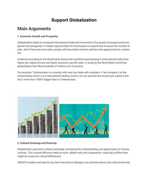 Solution Globalization Debate Preparation And Arguments Studypool