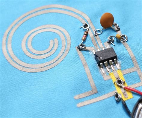 How To Work With Conductive Fabric E Textiles Arduino Wearable Electronics