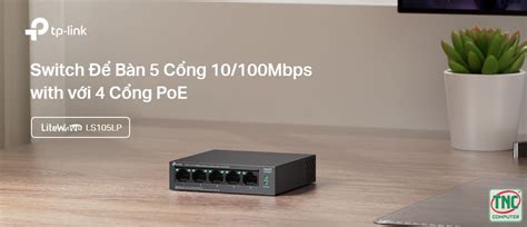Switch Poe Tp Link Ls105lp