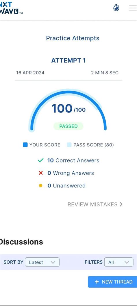 Aravind Reddy On Linkedin Hii 👋 Guys And Iam Successfully Completed My First Test In Nxtwave
