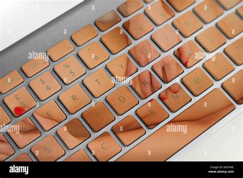 Porn Keys On Computer Keyboard Internet Pornography Ref Stock Photo Stock Photo Alamy