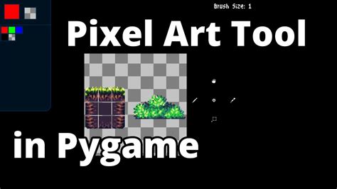 Making A Pixel Art Tool In Pygame YouTube