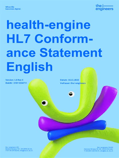 Fillable Online HL7 Conformance Statement Deutsch Fax Email Print PdfFiller