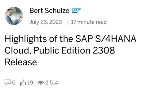 Wouter Van Heddeghem On Linkedin Sap S4hanacloud Sapcommunity Erp Clouderp S4hana