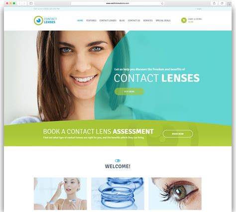 10 Best Optometry Wordpress Themes 2025 Webful Creations Vision