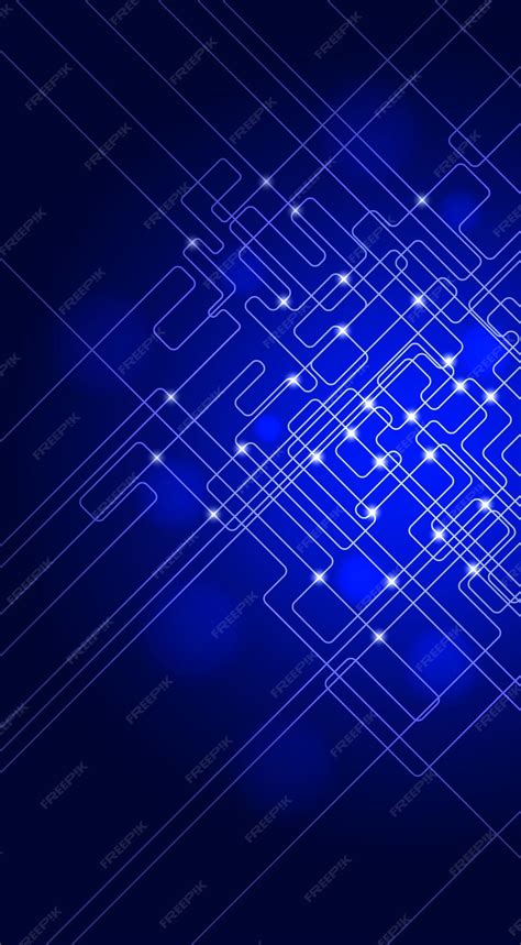 Premium Vector Digital Data Flow Vector Background Big Data