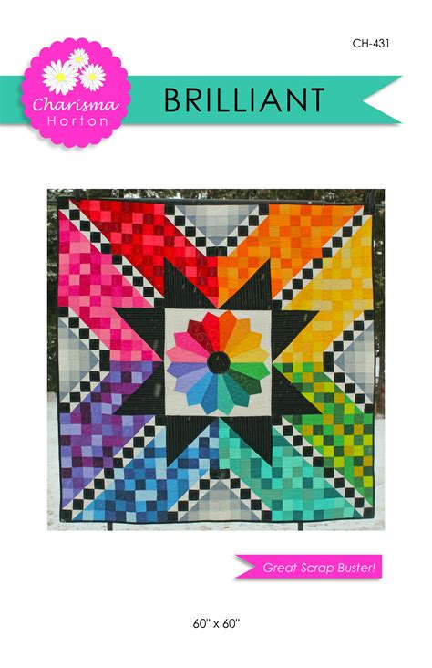 Digital Quilt Pattern ~ Brilliant