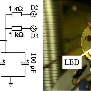 Left A Schematic Diagram For The LED Drive Circuit The Digital Download Scientific Diagram