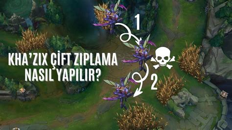 kha zix ile script gibi zıplamak Çift zıplama nasıl yapılır
