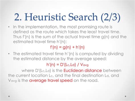 Ppt An Adaptive Route Guidance Algorithm For Intelligent Vehicle