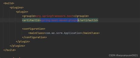 spring boot maven plugin插件爆红问题及解决方案 java 脚本之家